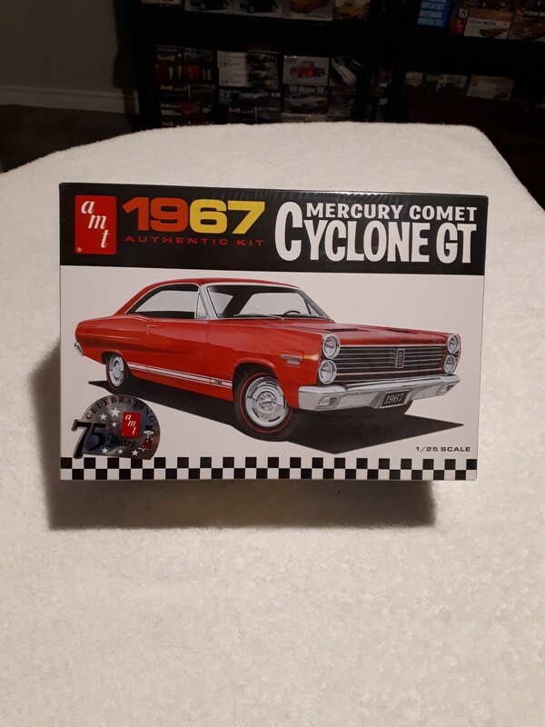 67 MERCURY COMET CYCLONE GT MODEL KIT