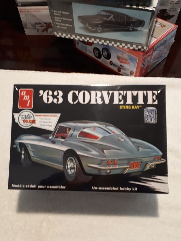 63 Corvette Sting Ray Model Kit, AMT861