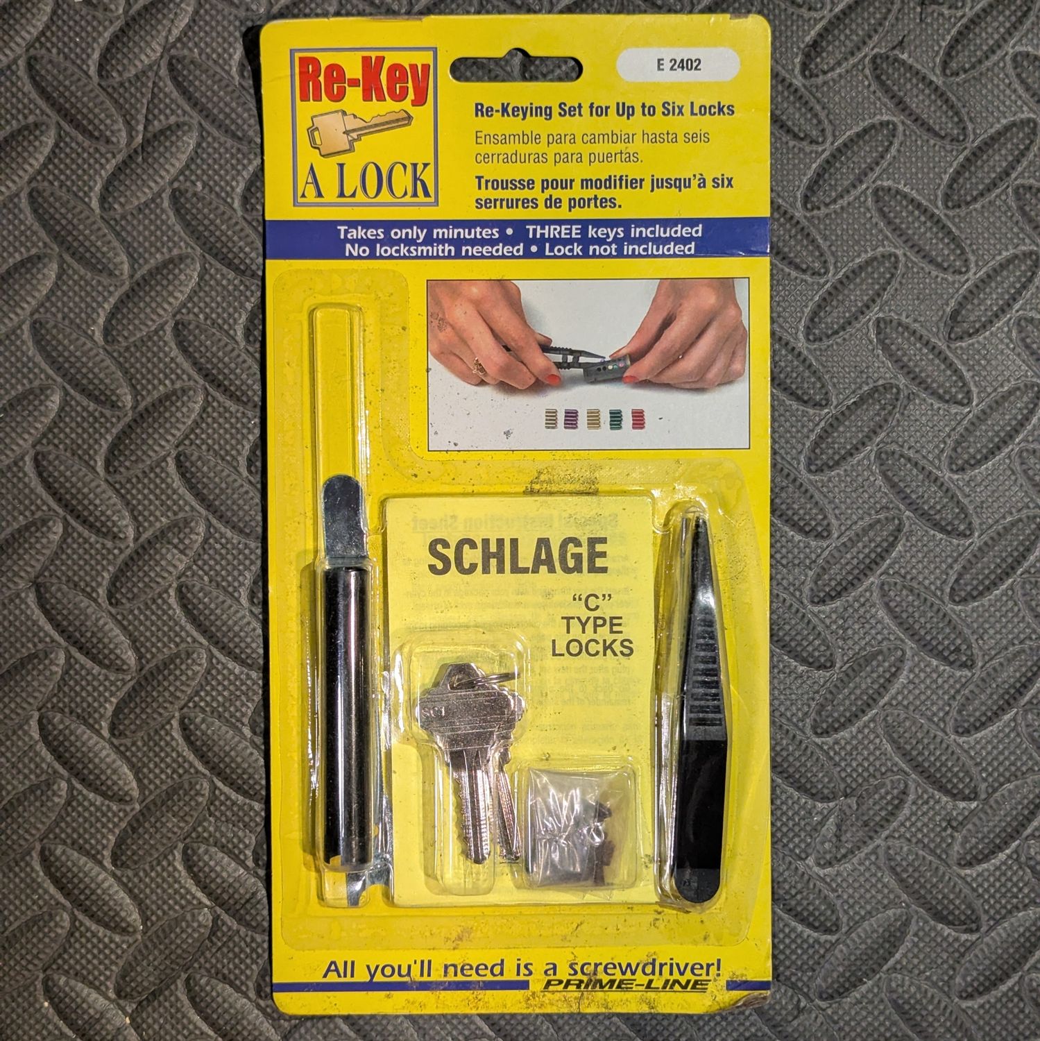 Schlage Rekey Kit - TOOOL Equipment - The Open Organisation Of Lockpickers