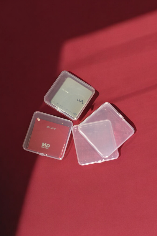 Large-sized Minidisc Player Storage Boxes (set of 5)