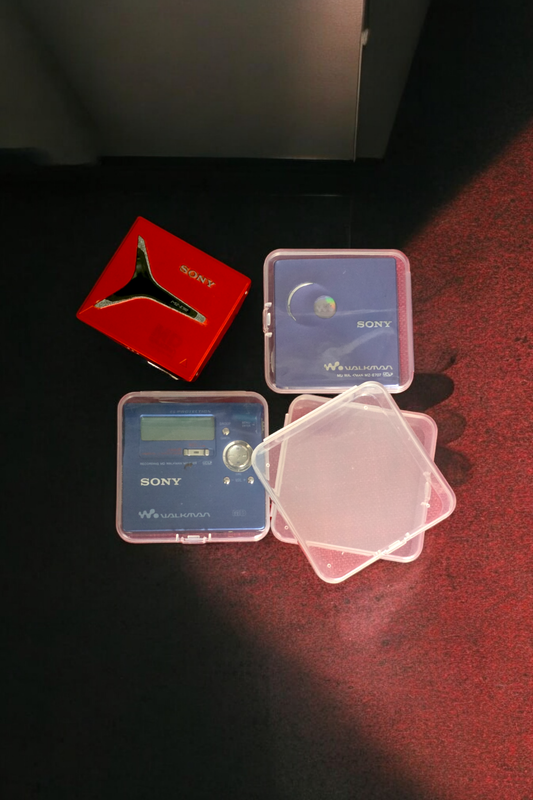 Small-sized Minidisc Player Storage Boxes (Set of 5)