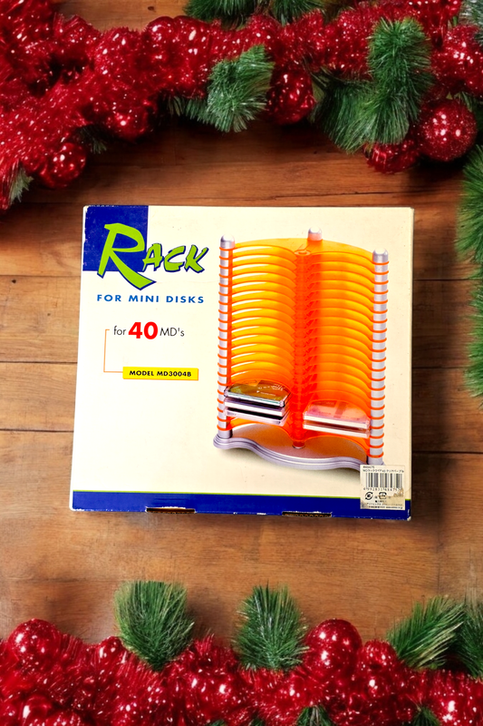 Brand New purple Colour Side-By-Side Minidisc Rack