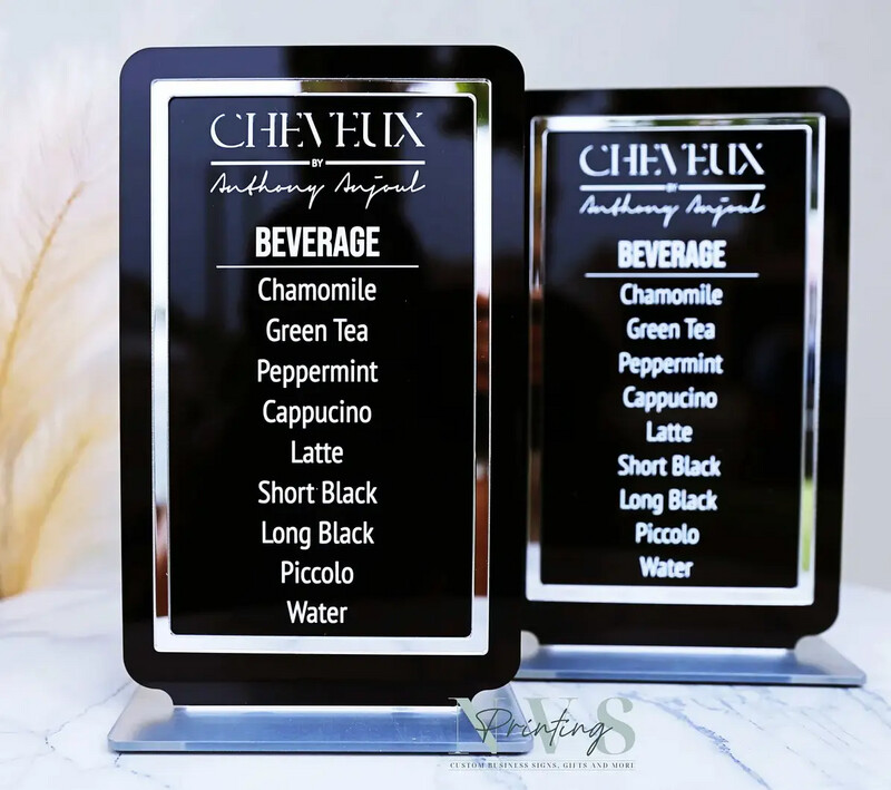 Custom Business Signs | 3D Wall, Social Media & Review – NVS Printing ...