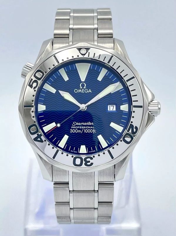 Omega Seamaster Professional 300m 2265.80 Blue Dial 41mm Full Size Quartz