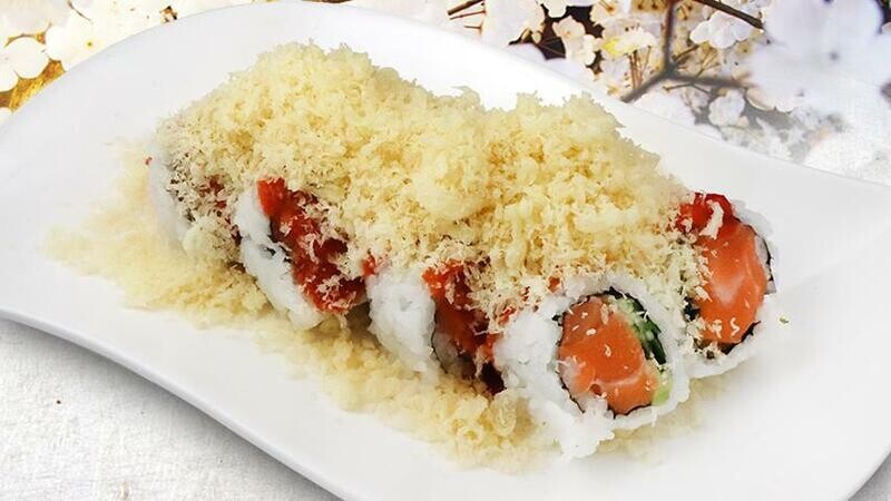 Crunch Spicy Salmon Roll