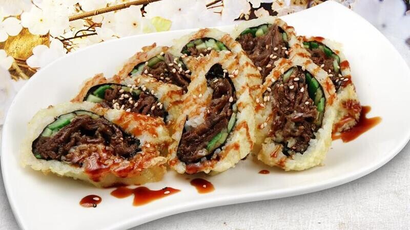 Fried Beef Teriyaki Roll