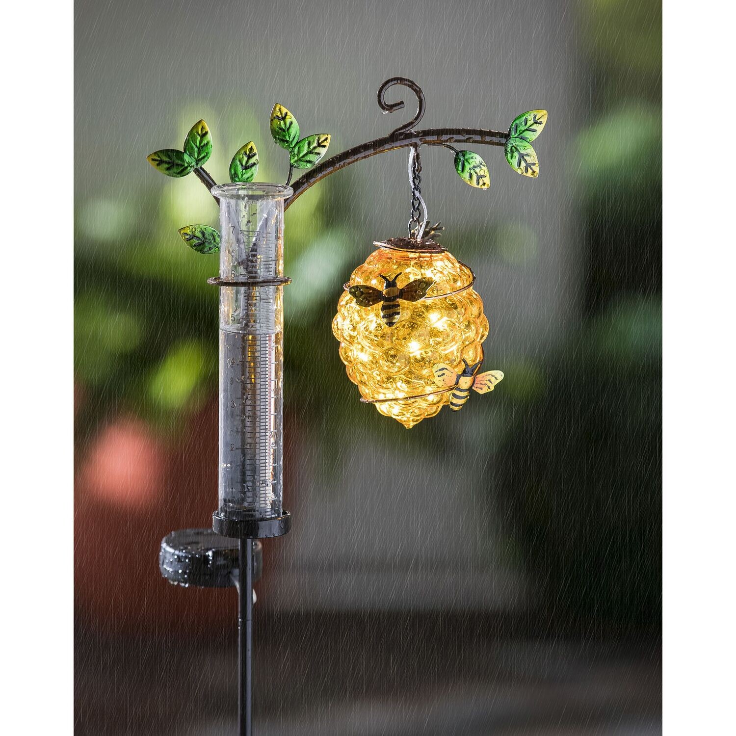 Solar Powered Rain Gauge