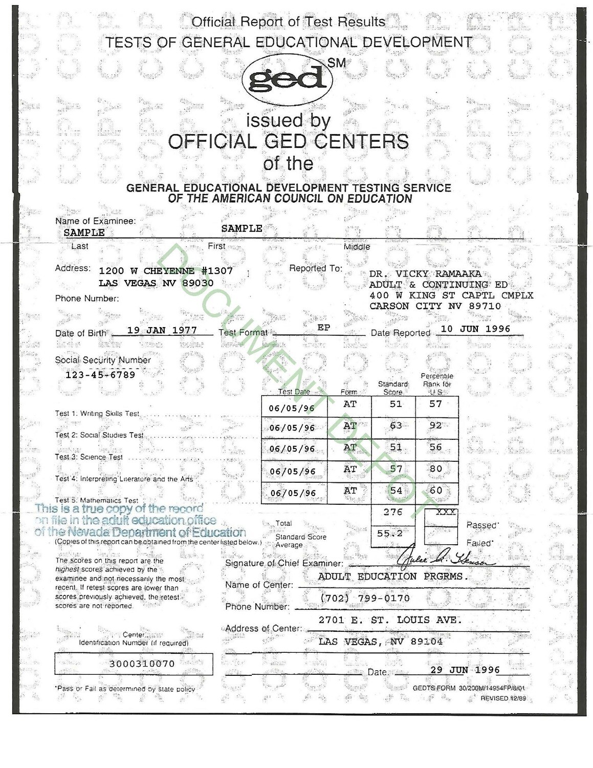 GED CERTIFICATE Documentplug