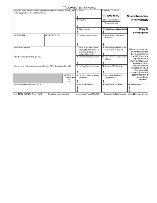1099 Form Editable Template 2023 | Documentplug 1099 Form Editable Template 2023 | Documentplug