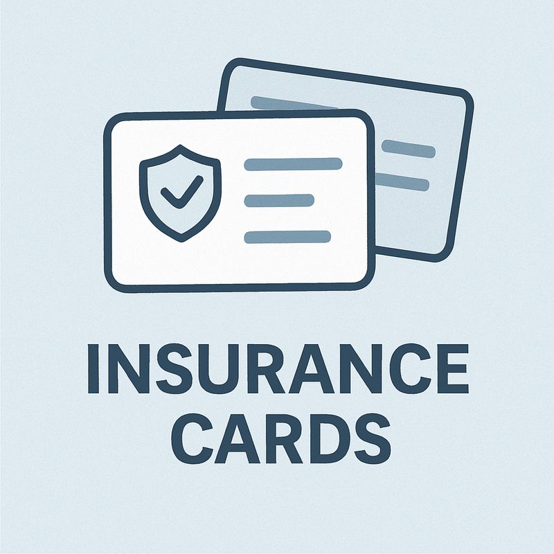 Editable Insurance Card Template – 21 Pack | Documentplug.com
