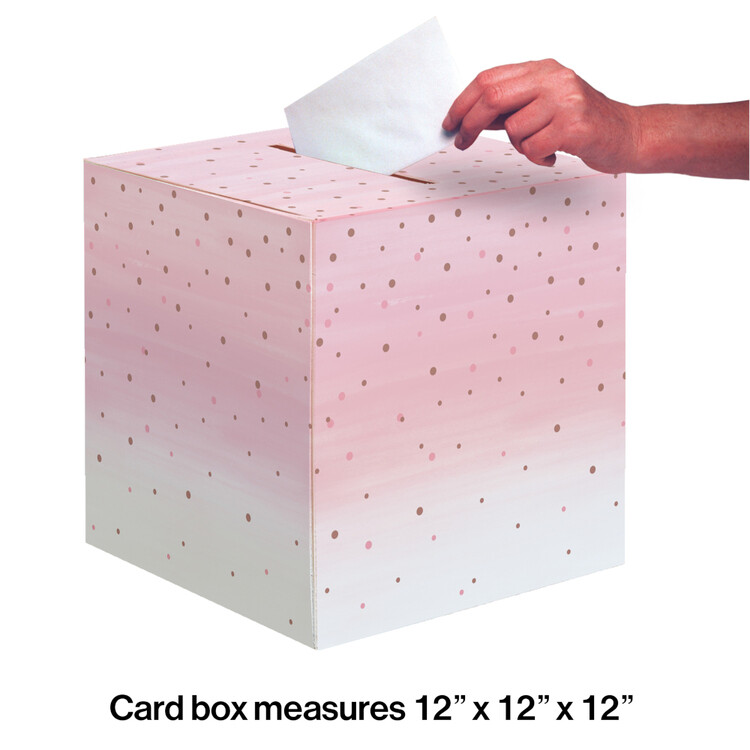 Rose Foldable Card Box