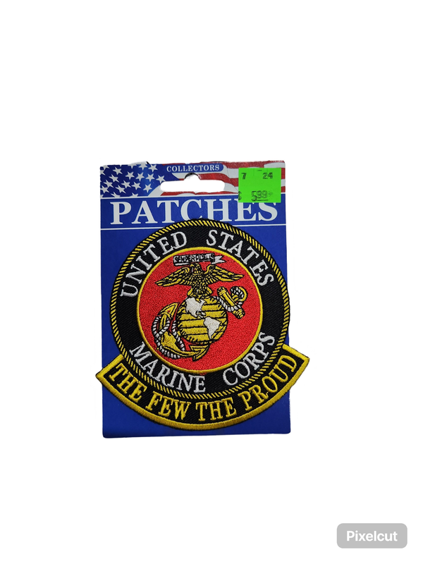 USMC LOGO THE FEW PATCH