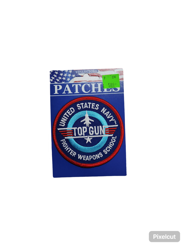 USN TOP GUN FIGHTER WEAPONS SCHOOL PATCH