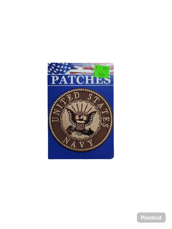 USN LOGO DESERT PATCH
