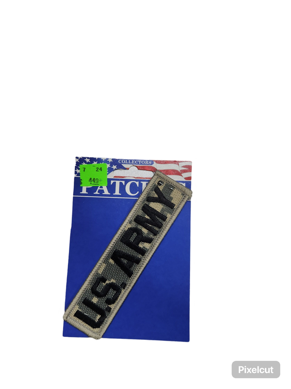 Army Tab US (Camo) Patch