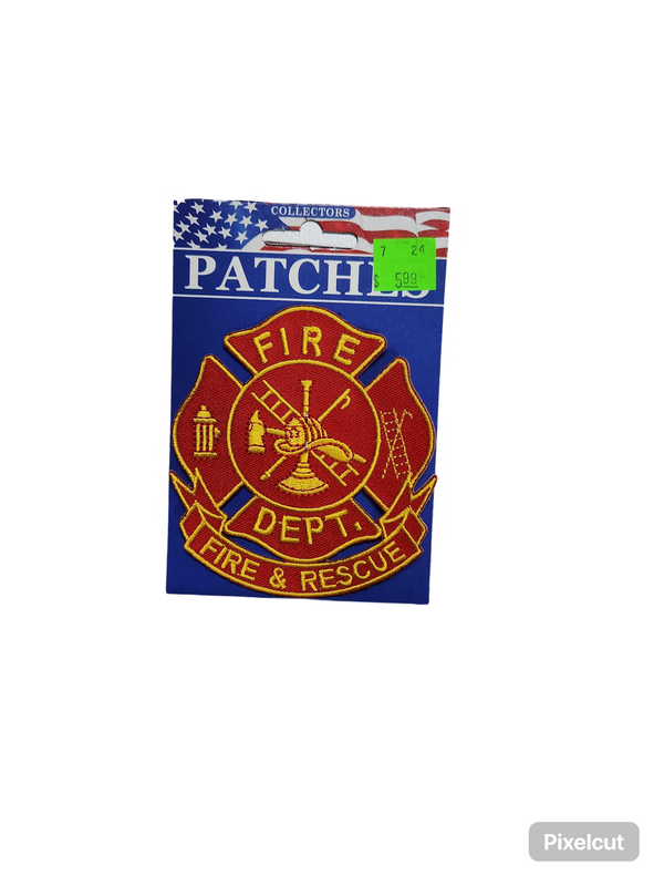 FIRE & RESCUE PATCH