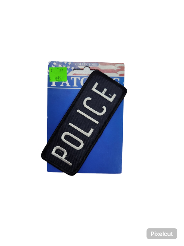 POLICE TAB PATCH