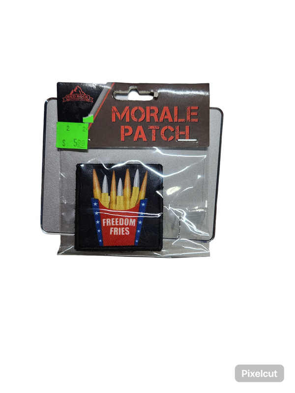 freedom fries patch velcro