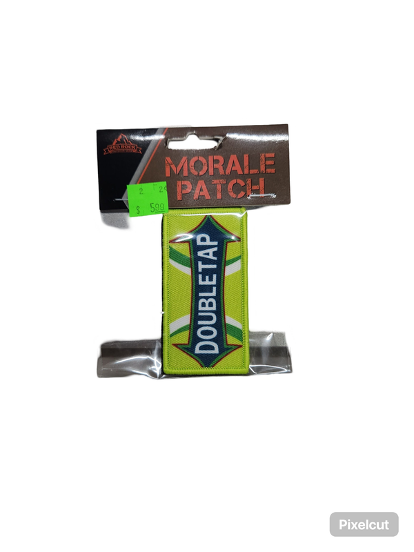 double tap patch velcro