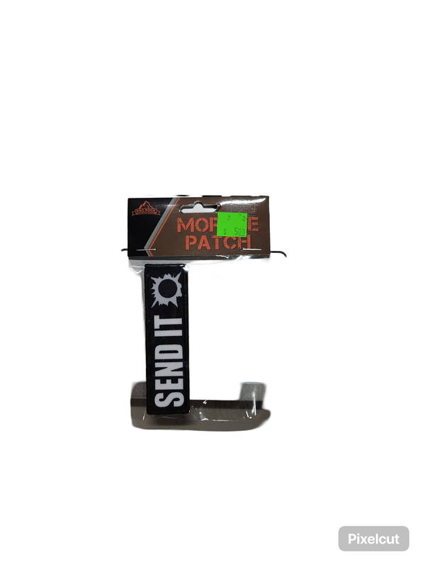 send it patch velcro
