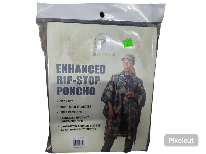 Rothco G.I. Type Military Rip-Stop Ponchos