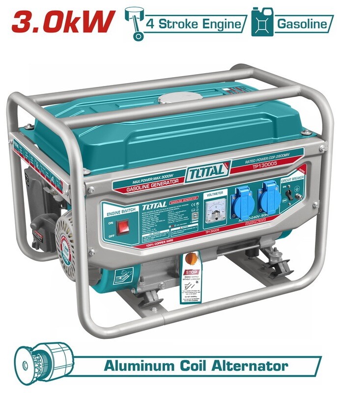 Total Gasoline Generator- TP130005-1