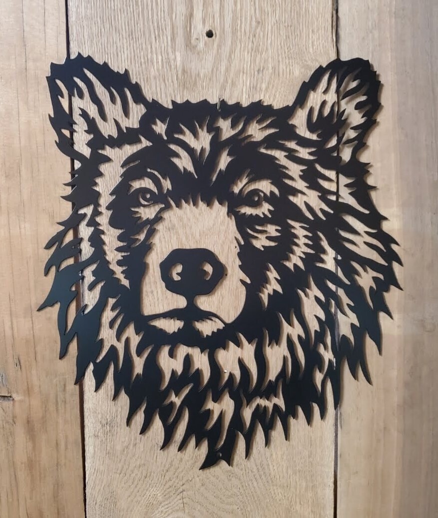 Wildlife Metal Wall Art | Deer, Bear & Nature-Inspired Steel Signs ...