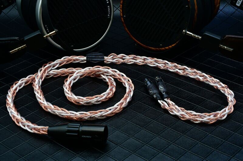Pure Copper / Silver OCC Litz Custom Headphone Cables