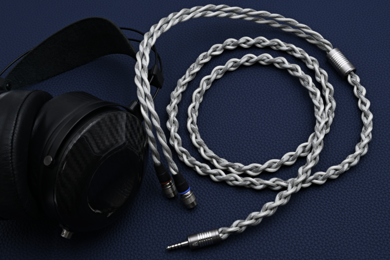 Pure Copper / Silver OCC Litz Custom Headphone Cables