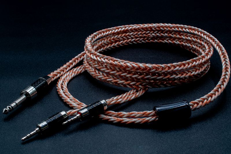 Pure Copper / Silver OCC Litz Custom Headphone Cables