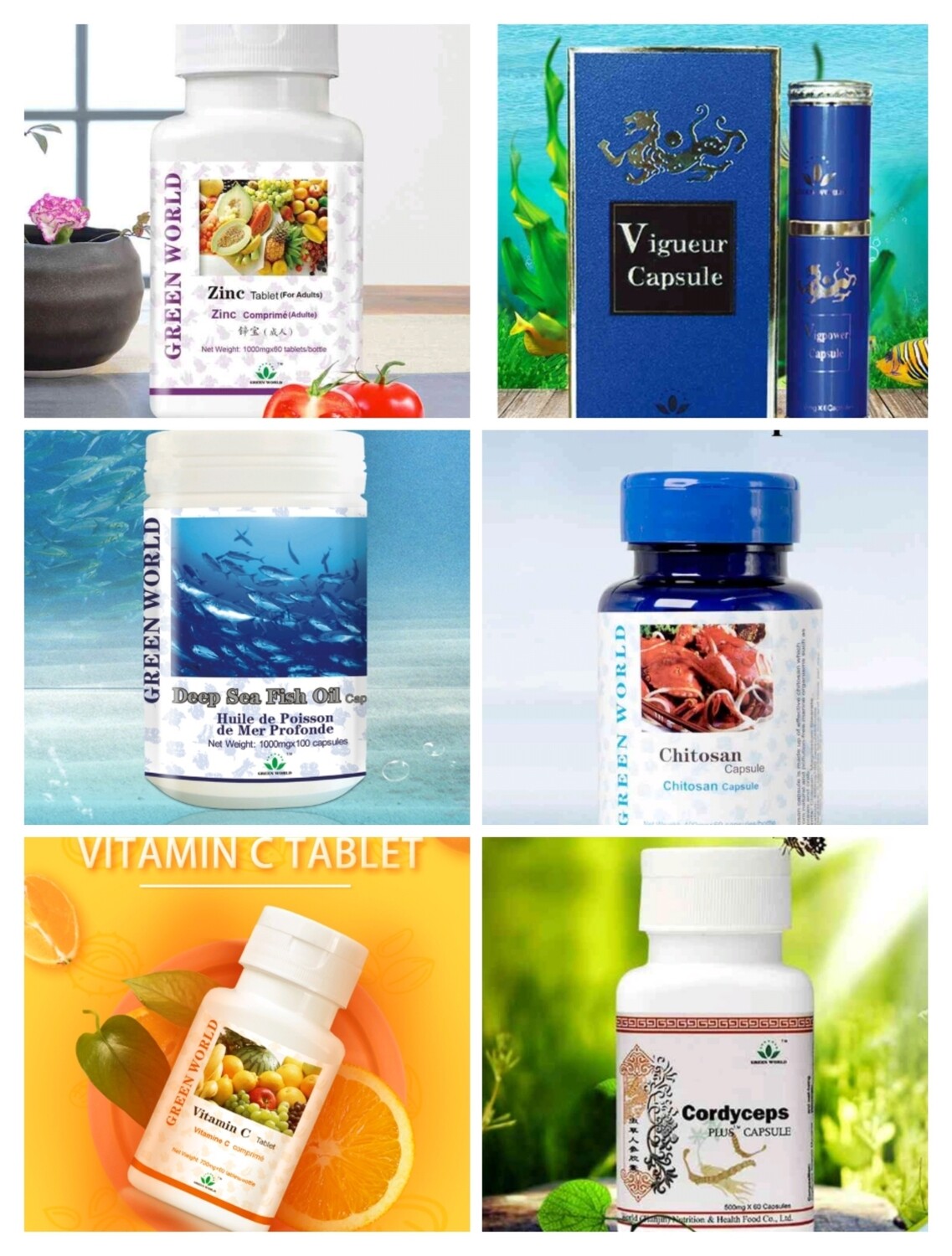 Low sperm motility rate treatment package (Vitamin C, Vig power caps ...