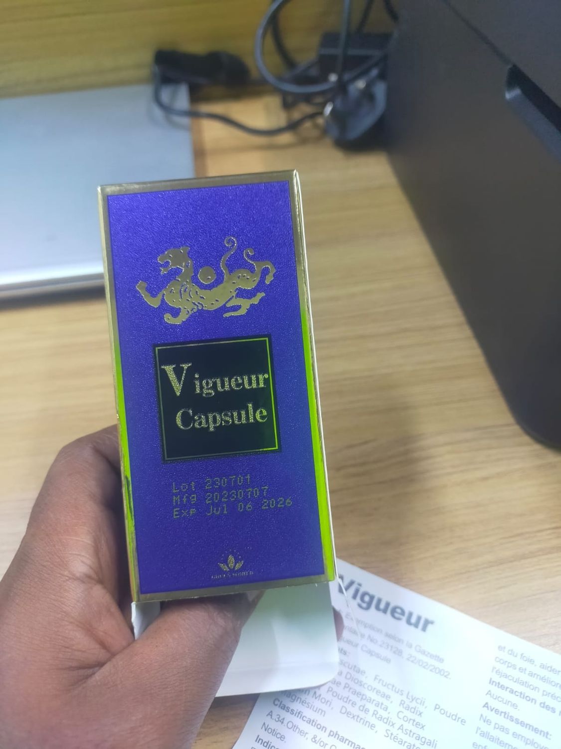 VIG power capsules