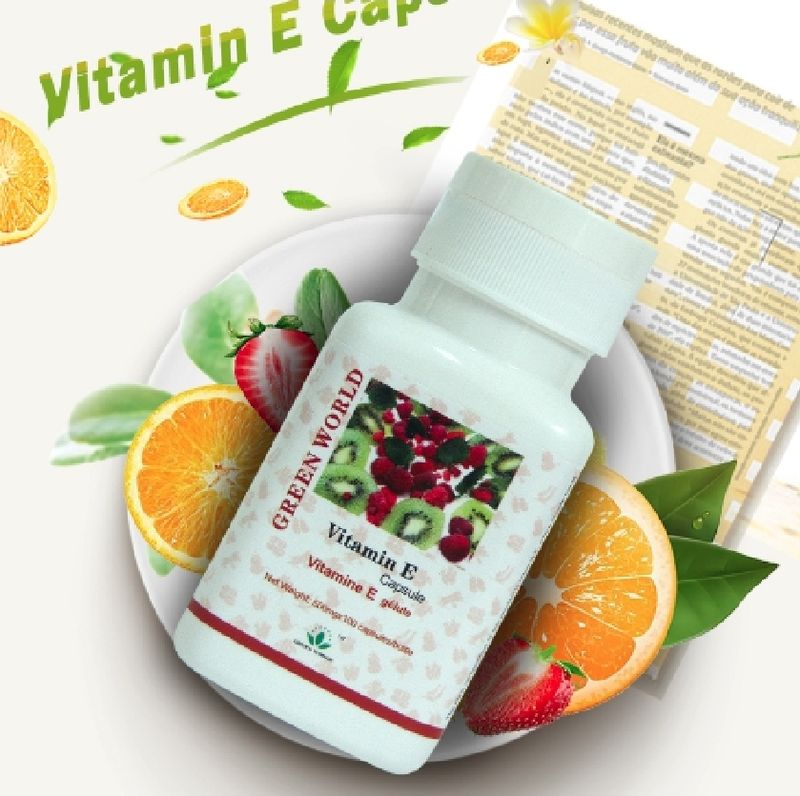 Vitamin E caps