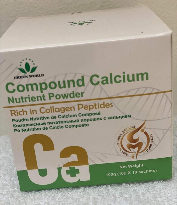Compound calcium power for udults
