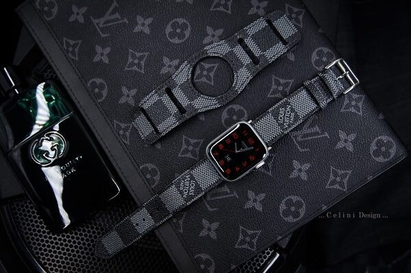 Louis Vuitton Watch Bands - Cut From Authentic LV Bags
