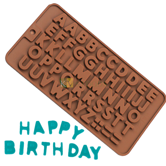 56 Cavity 26 A-Z English Letter Alphabet SMS Short Message, abcd, Sugar ...