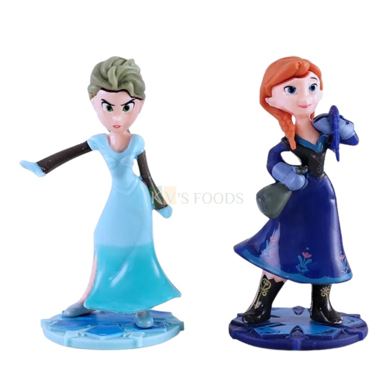 Disney Frozen Queen Angry Elsa Anna Themed Cake Toppers, Miniature ...