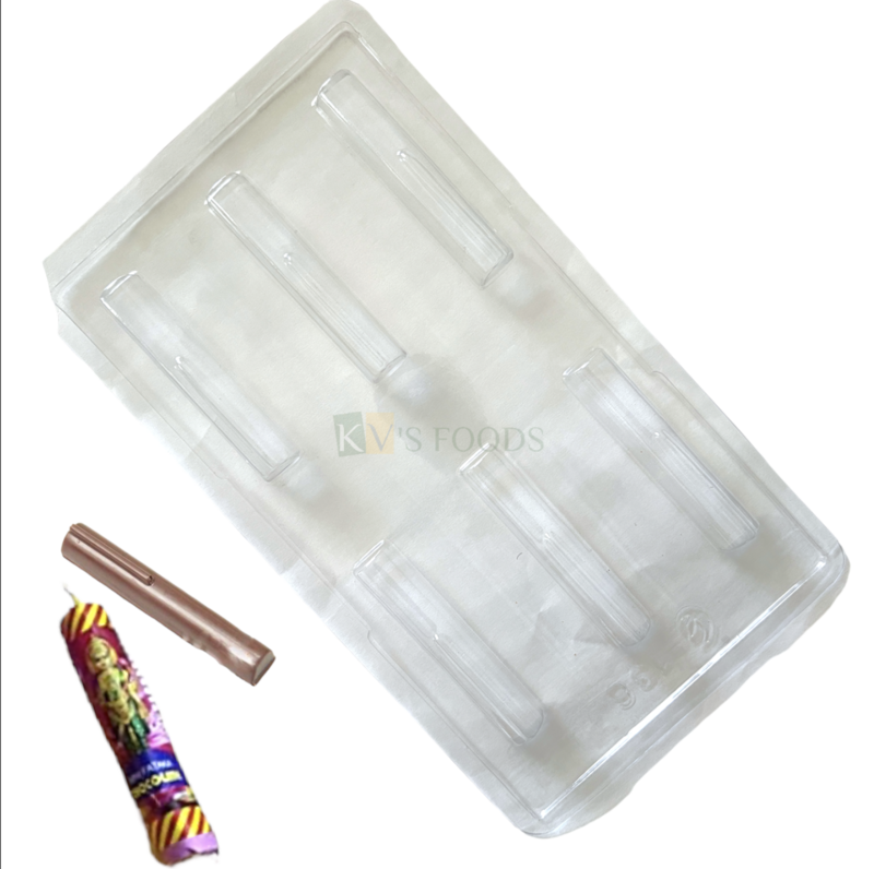 6 Cavity Diwali Pataka Firecracker Big Laxmi Bombs PVC Chocolate Mould ...