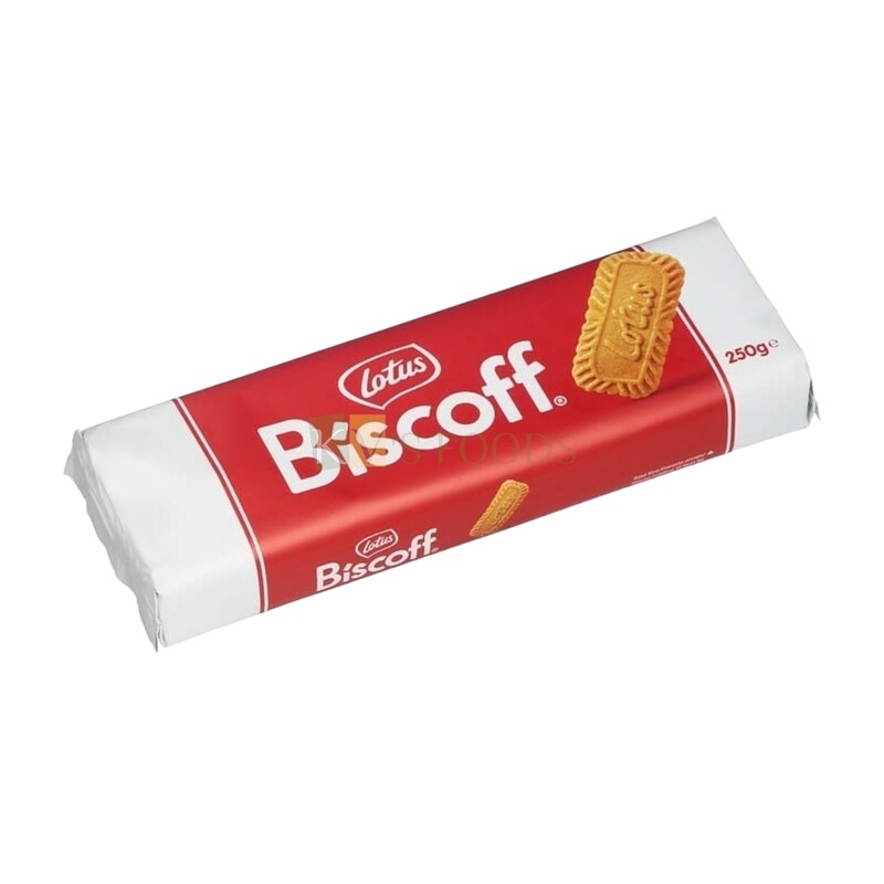 250 Grams Lotus Biscoff Original Cookie, Caramelized Biscuit Cookie 8.8 ...
