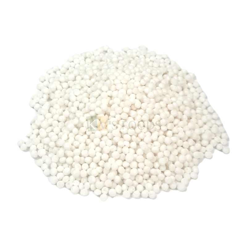 White Colour Circle Shaped Edible Plain Rice Crispy Sprinkles Confetti ...