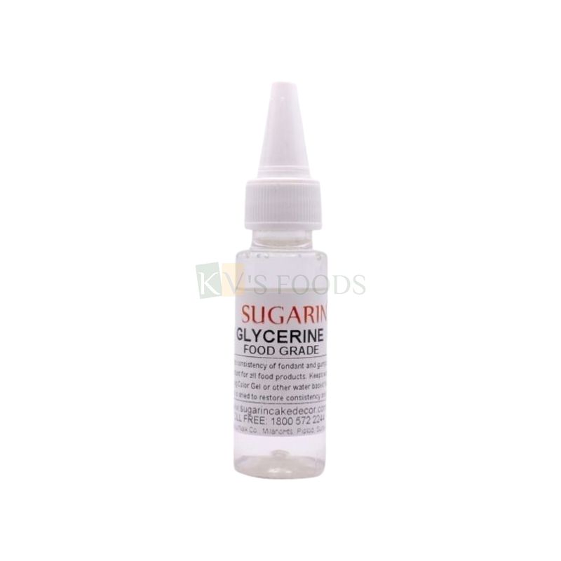 30 ML Sugarin Vegetable Glycerine Food Grade for Fondant & other Food ...