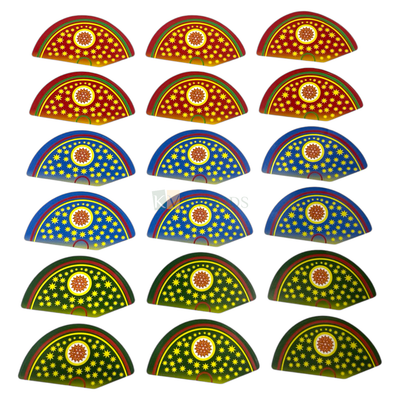 Diwali Cracker Chocolate Precut Sticker Anar Bomb 20 Pc In Sheet A4