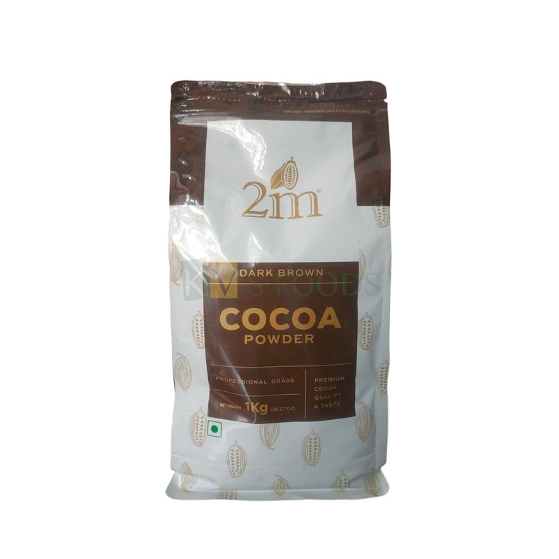 1 Kg 2m Cocoa Powder Dark Brown, Ideal for Baking Homemade Chocolates ...