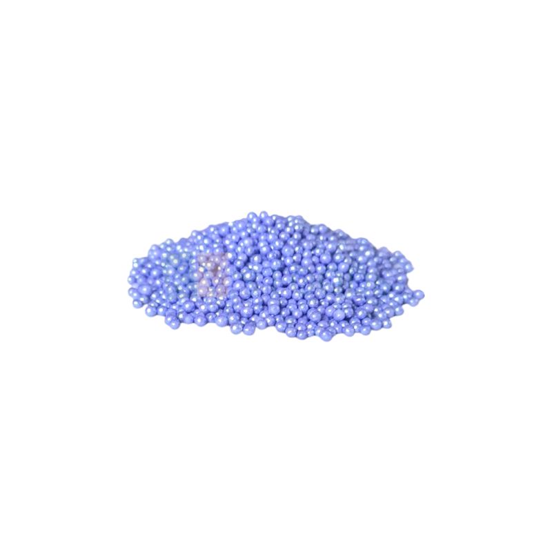 Purple Colour Small Size Pearl Moti Sugar Balls, Circle Shaped Edible ...