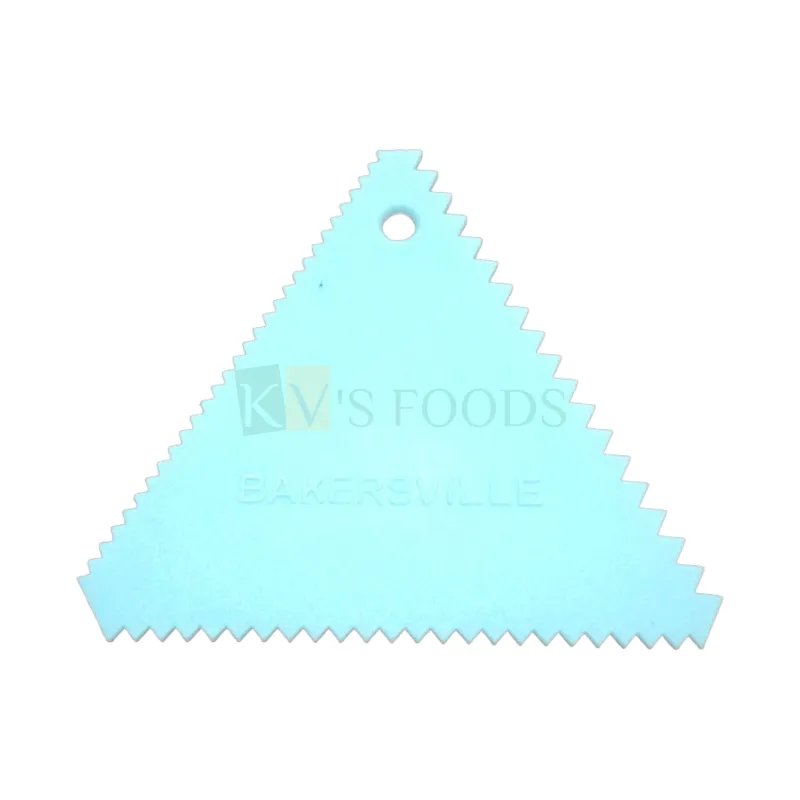 Single Triangle Comb Scraper Cake Decoration Tools