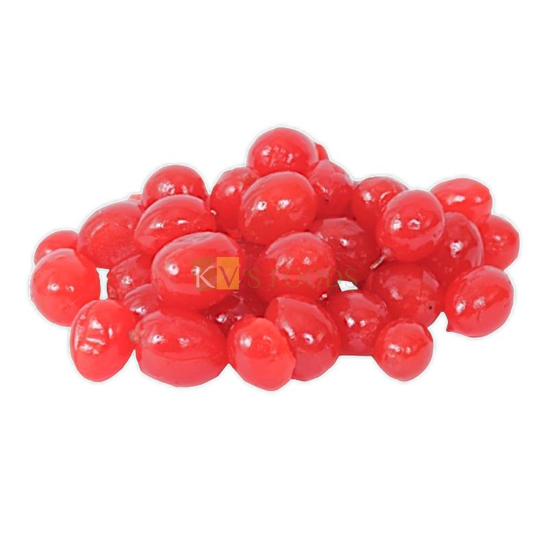 Red Colour Fresh Glazed Karonda Cherry, Candied Red Cherries Ideal For ...