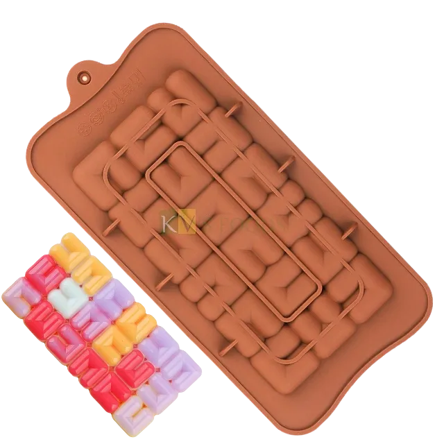 Designer U Shaped Labyrinth Mesh Bar Break Apart Cadbury chocolate ...