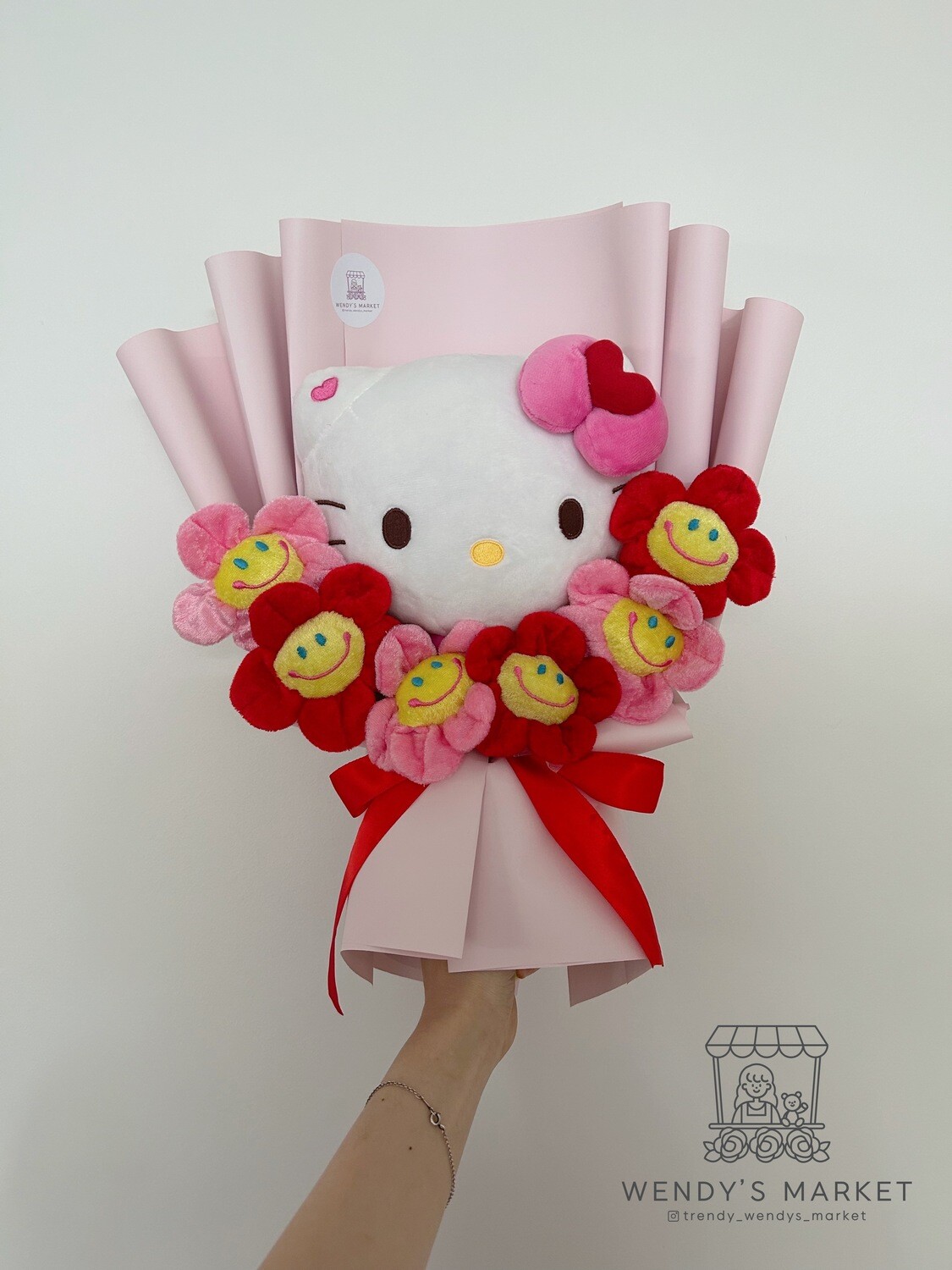 Plush Toy Bouquet (Cutie Hello Kitty)