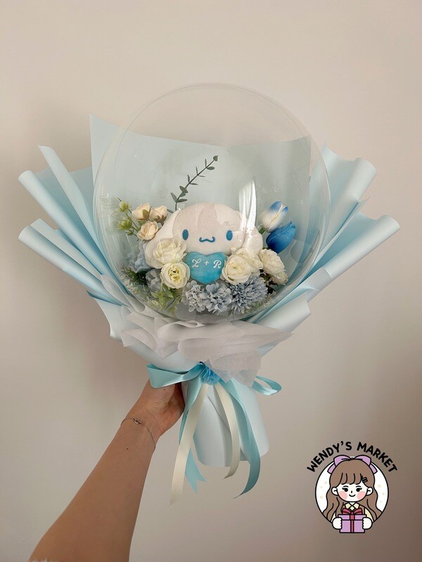 Plush Toy Balloon Bouquet