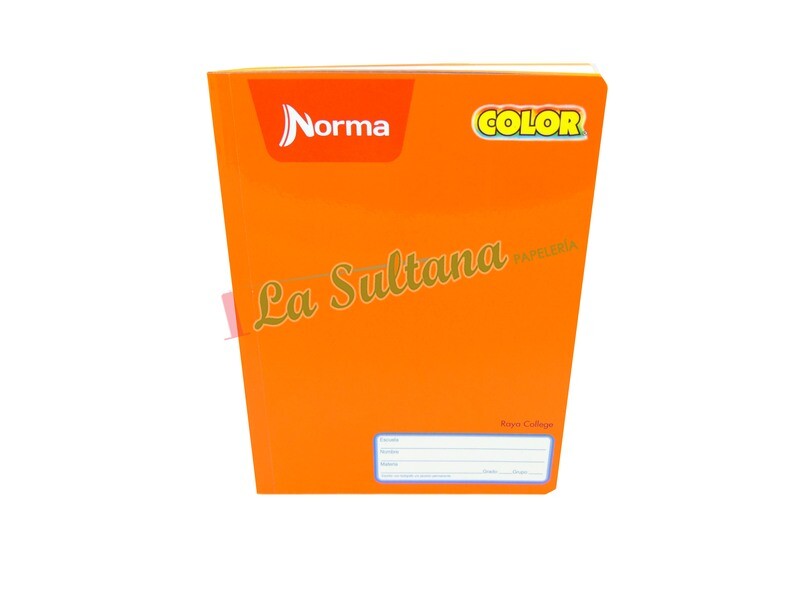 LIBRETA NORMA COLOR COLLAGE COSIDA C/100H